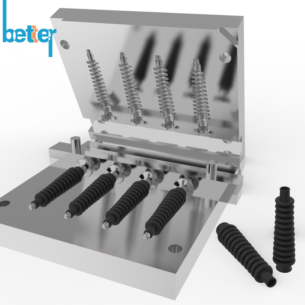 Bellow Compression Mold | Silicone Bellow Molding